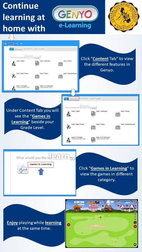 Genyo for CPU Junior High School - Central Philippine University