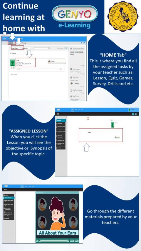 Genyo for CPU Junior High School - Central Philippine University