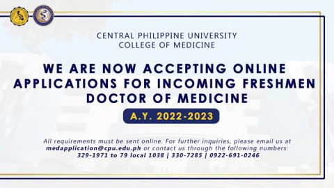 The CPU College of Medicine announces its requirements for accepting ...