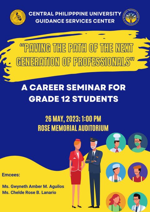 CPU SHS holds Career Guidance Program - Central Philippine University