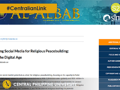 Indonesian Journal publishes ‘Harnessing Social Media for Religious ...
