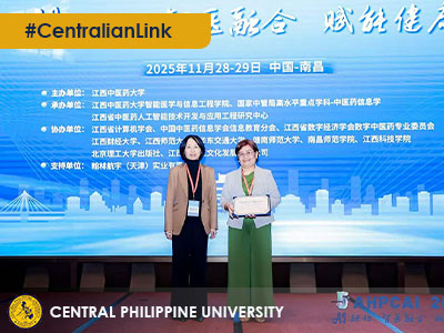 CPU–CBA faculty member serves as plenary speaker at the 2025 ...